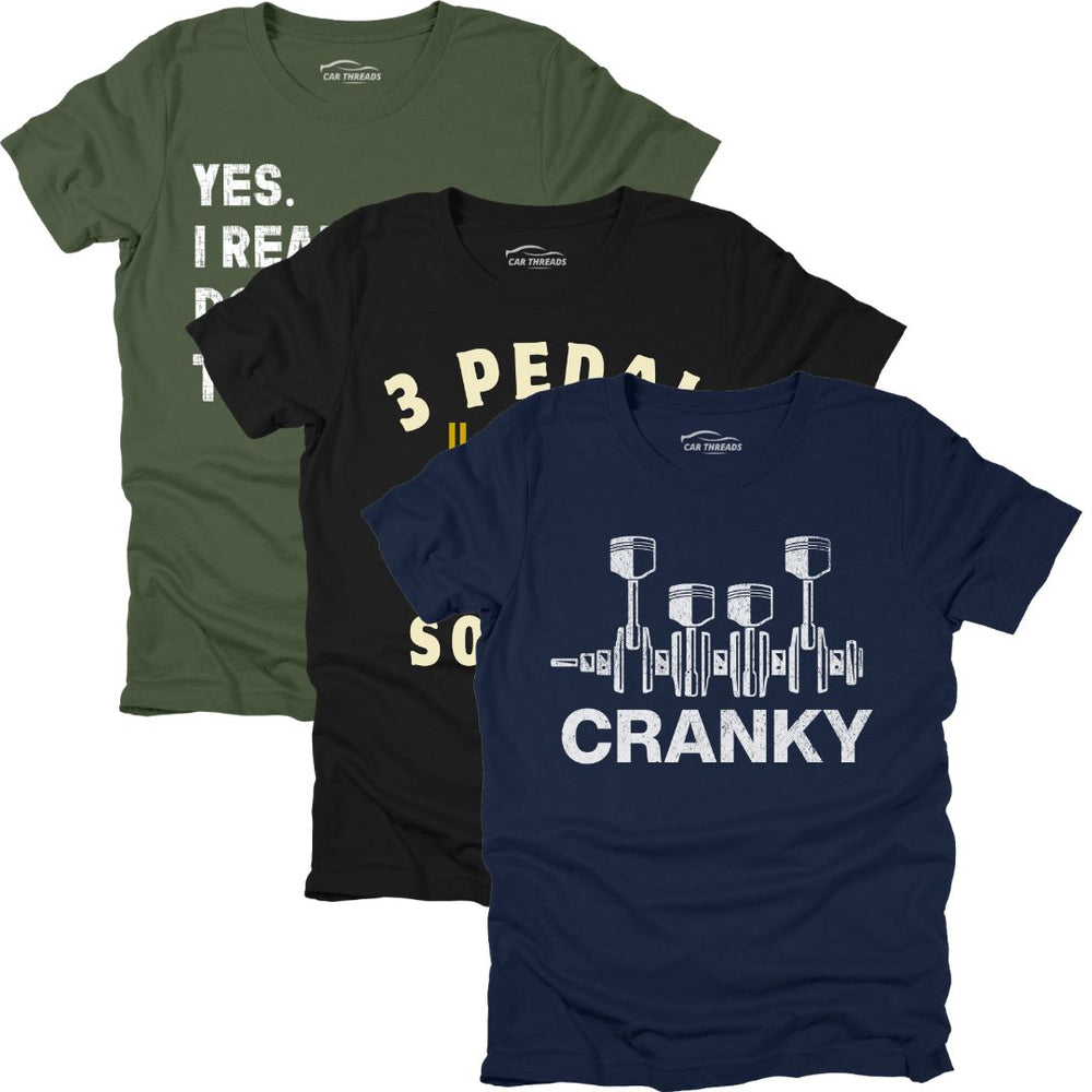 Spare Time Car T-Shirt – Funny Car Obsession Tee – Car Threads